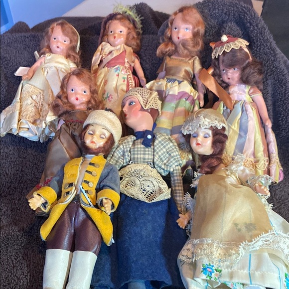 Story Book Dolls | Other | Story Book Dolls By Nancy Ann Antique Doll ...